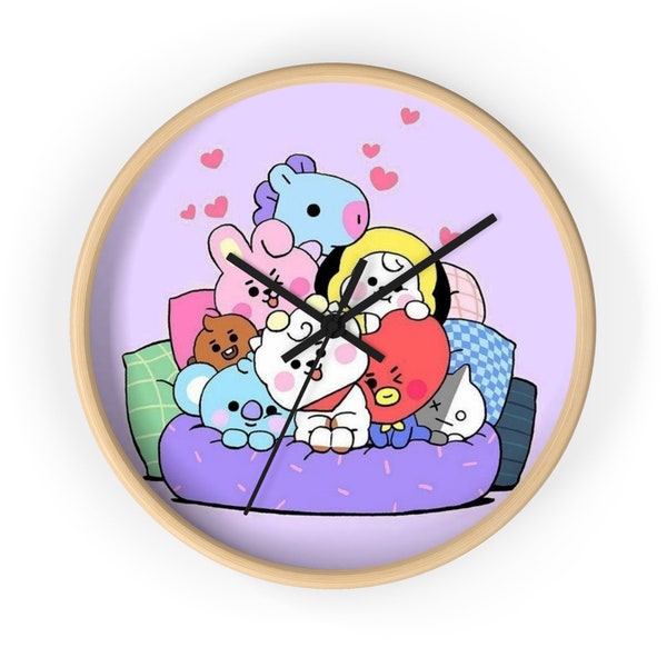 Bt21 Clock - Etsy