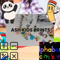 KIDS MATH WORKSHEET - Etsy