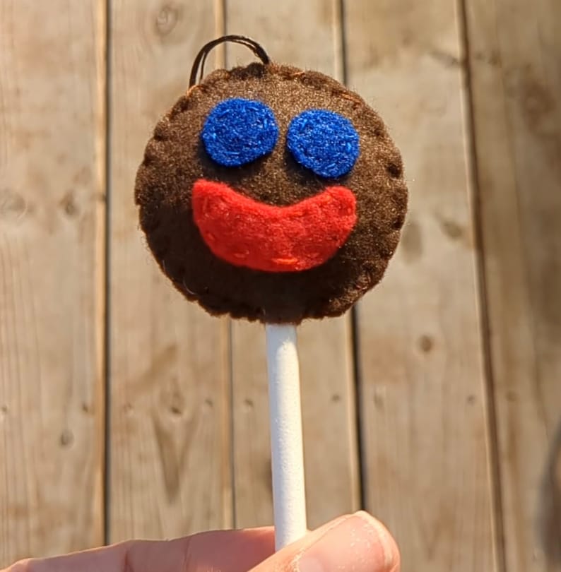 Handmade Paleta Payaso Keychain | Mexican Candy Felt Charm - Etsy