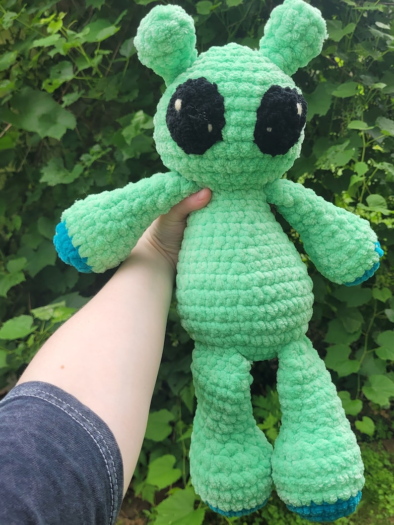 Crochet Low Sew Alien Pattern Amigurumi - Etsy