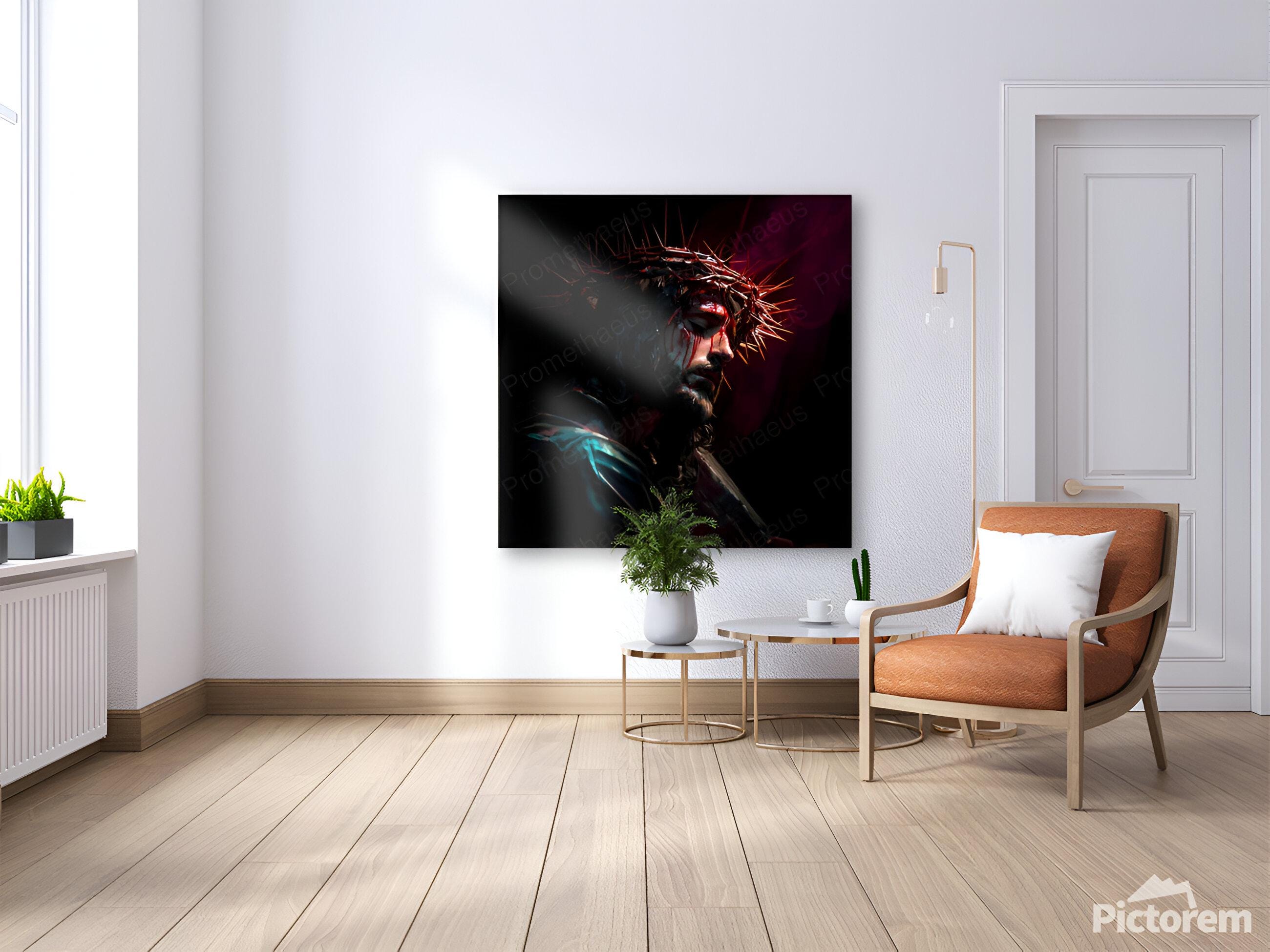 Crucified Jesus Christ Picture Printable Wall Art Jesus Art Crucifixion ...