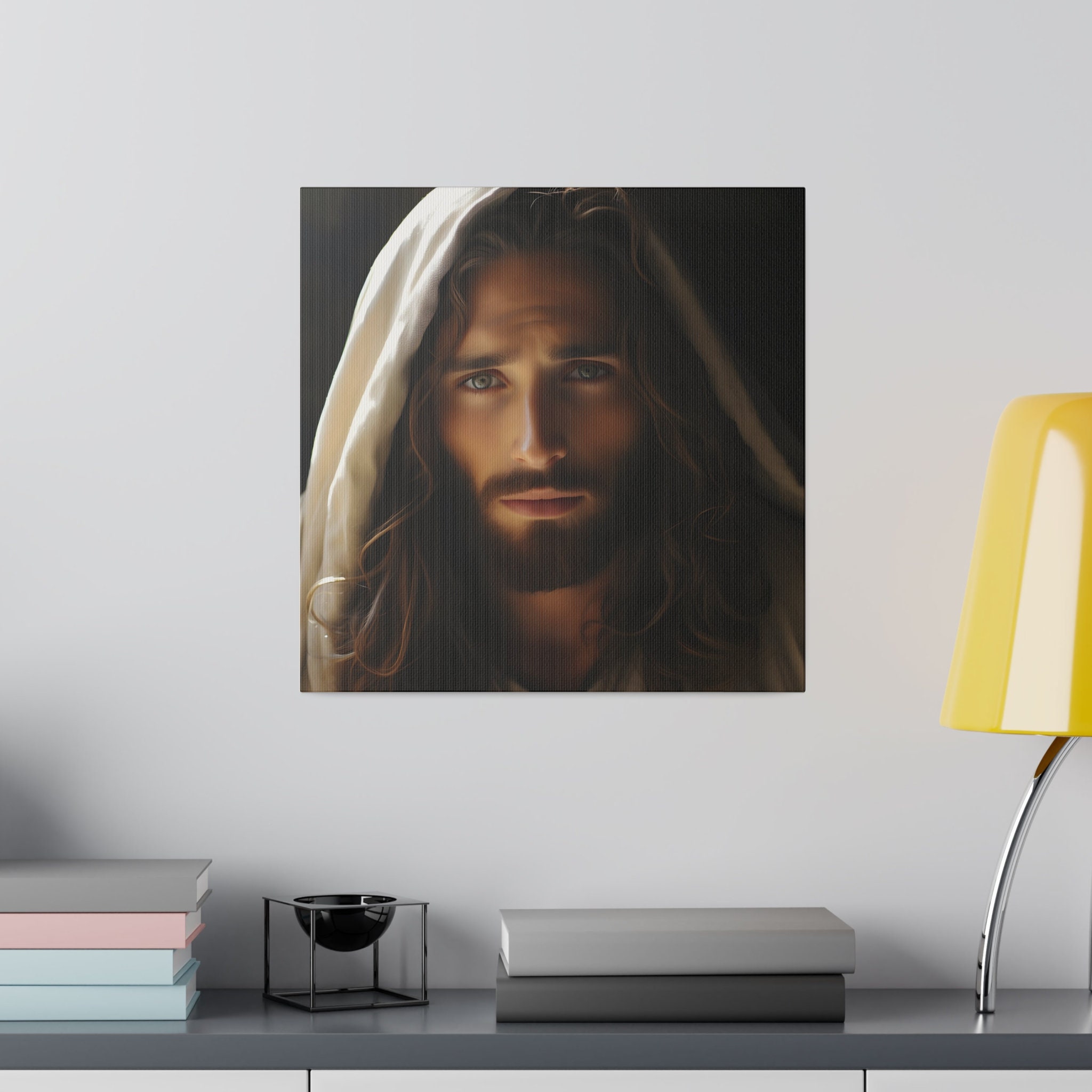 Stunning Jesus Christ Wall Art Eco-friendly Canvas Jesus Art - Etsy