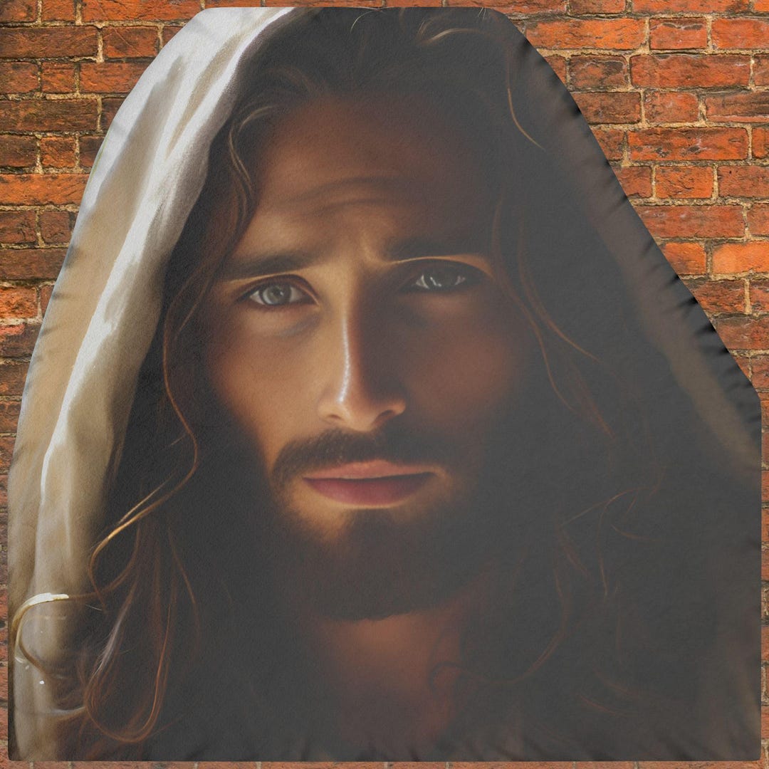 Jesus 3d-shaped Christ Throw Pillow Jeshua Cushion Home Decor Polyester ...