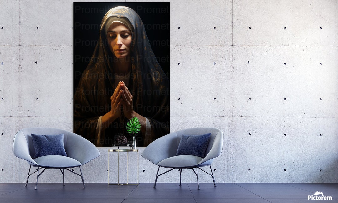 Our Lady of Sorrows Blessed Virgin Mary Portrait Digitally Download ...