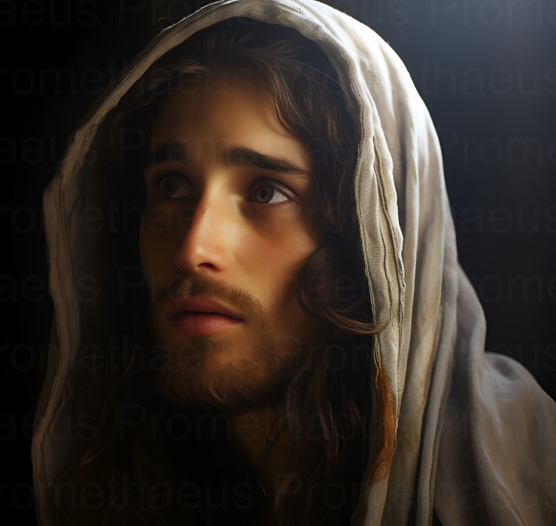 Stunning Jesus Christ Picture Digital Print, Jesus Art Digital Download ...