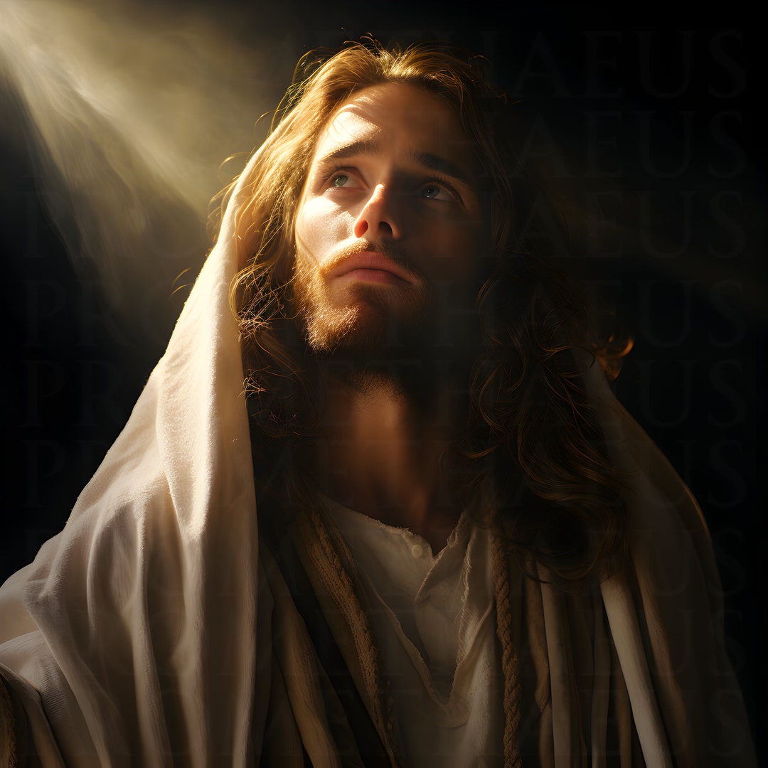 Stunning Jesus Christ Picture Digital Print, Jesus Art Digital Download ...