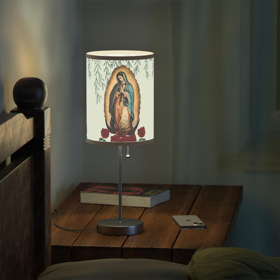 Our Lady of Guadalupe Table Lamp Divine Illumination Nightlight Virgin ...
