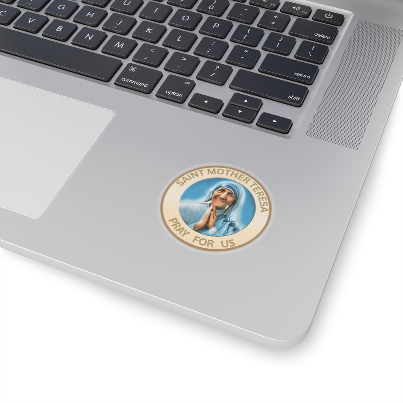Religious Sticker St Mother Teresa of Calcutta Medal Catholic World ...
