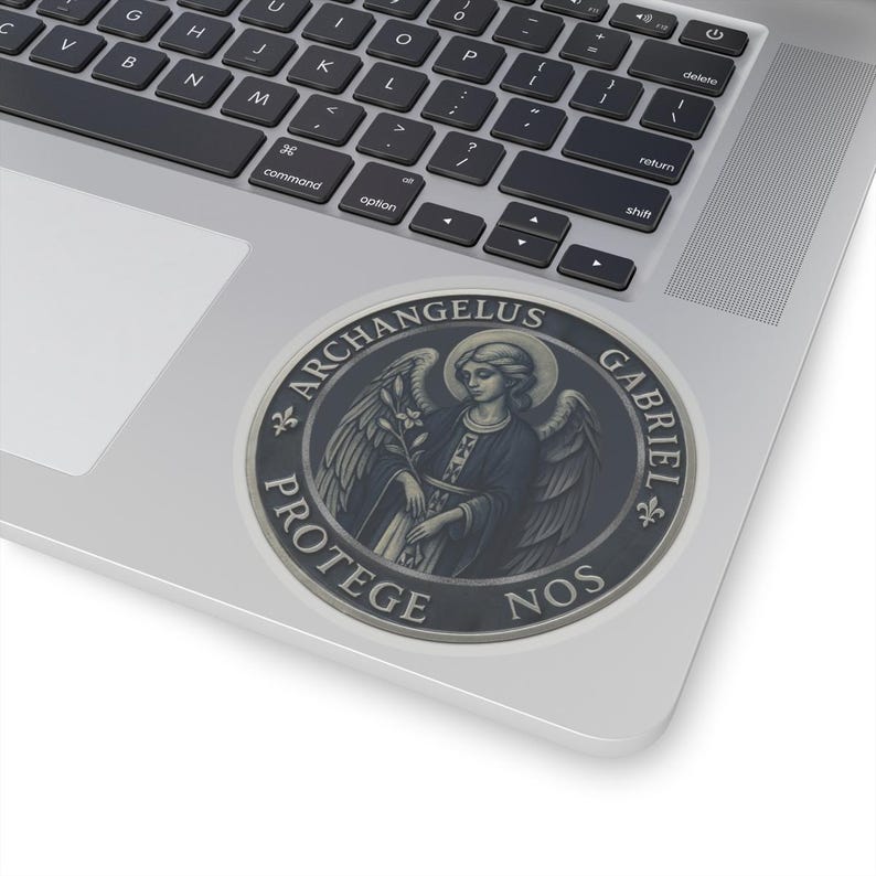 Religious Sticker St Gabriel Archangel Catholic Media Communicator ...