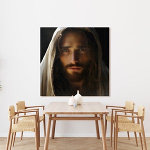 Stunning Jesus Christ Portrait Art Digital Download Jesus - Etsy