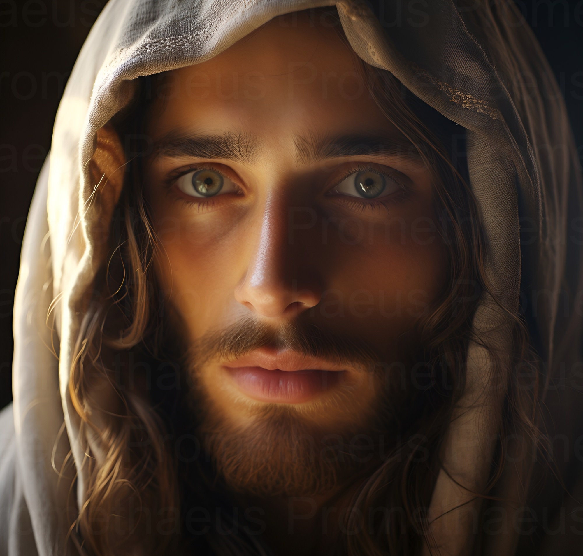 Stunning Jesus Christ Picture Digital Print, Jesus Art Digital Download ...