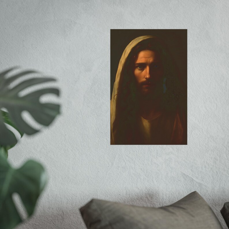 Baroque Jesus Christ Wall Art Printable Jesus Art Digital Download ...