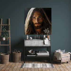 Stunning Jesus Christ Picture Digital Print, Jesus Art Digital Download Jesus Portrait Christ ...