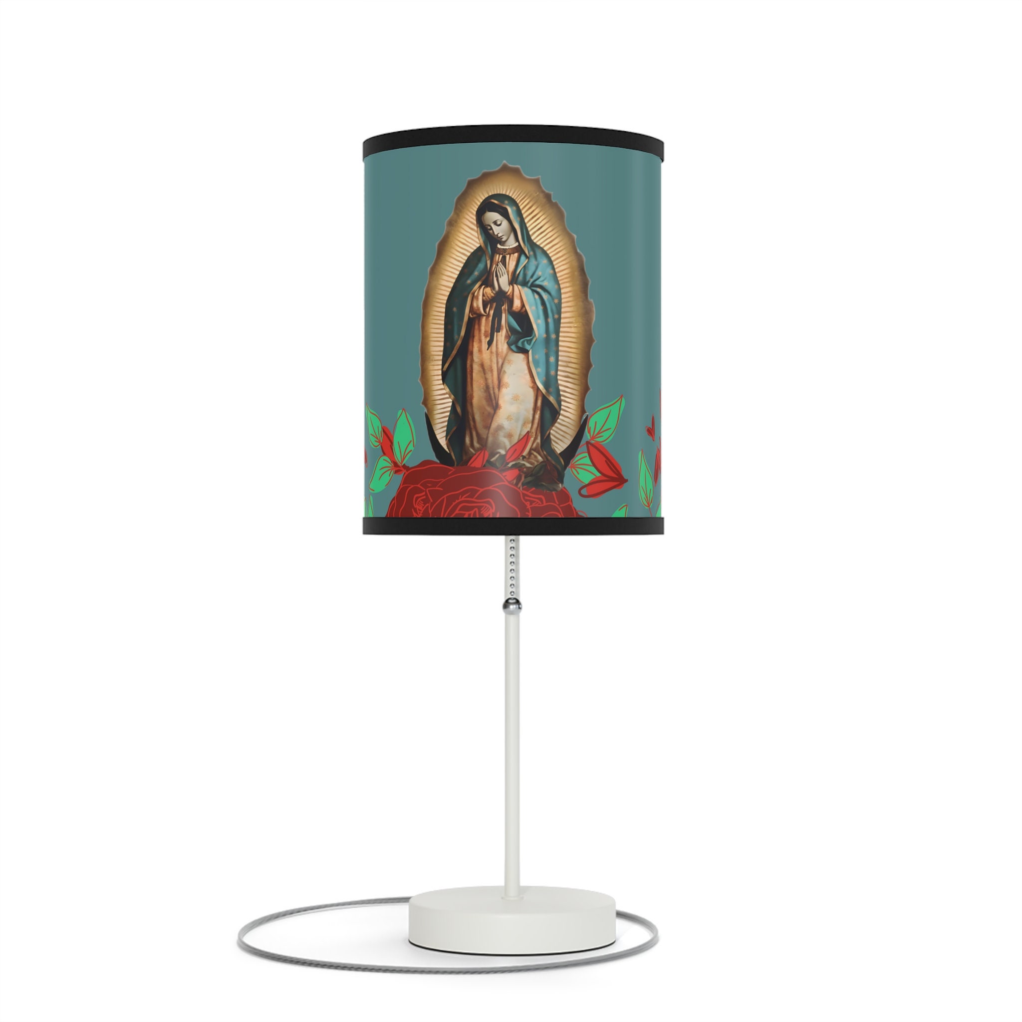 Our Lady of Guadalupe Table Lamp, Divine Illumination Lamp, Virgin Mary ...