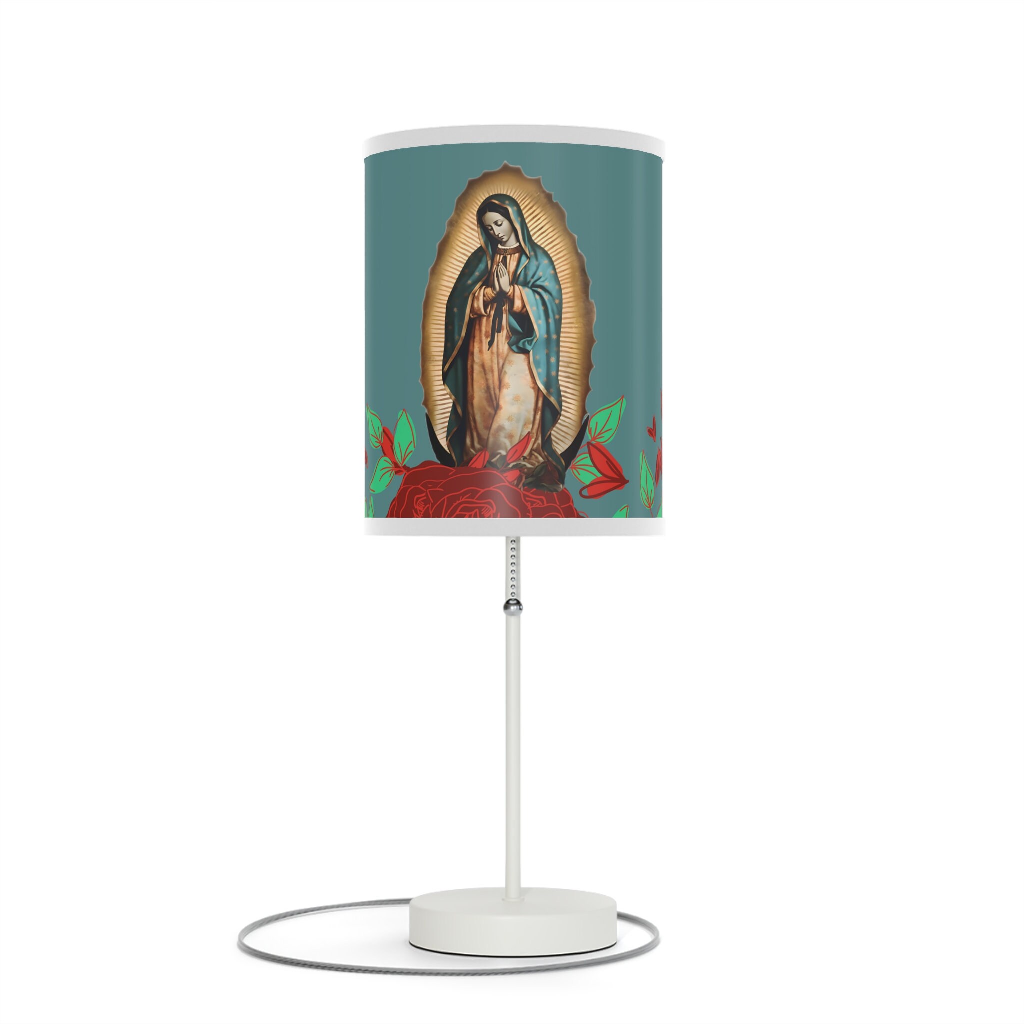 Our Lady of Guadalupe Table Lamp, Divine Illumination Lamp, Virgin Mary ...