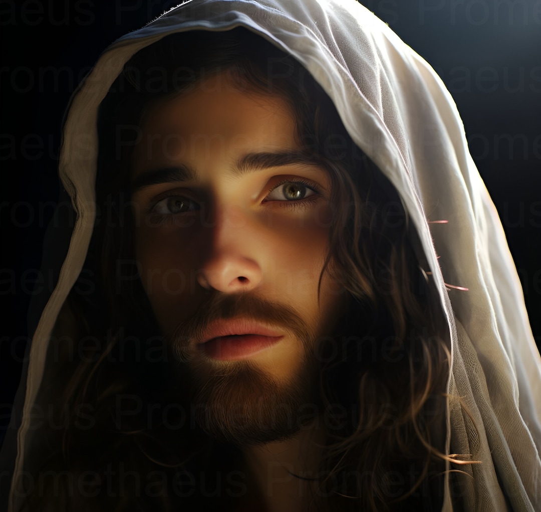 Stunning Jesus Christ Picture Printable Wall Art Jesus Art Digitally ...