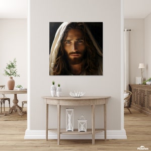 Stunning Jesus Christ Picture Digital Print, Jesus Art Digital Download Jesus Portrait Christ ...