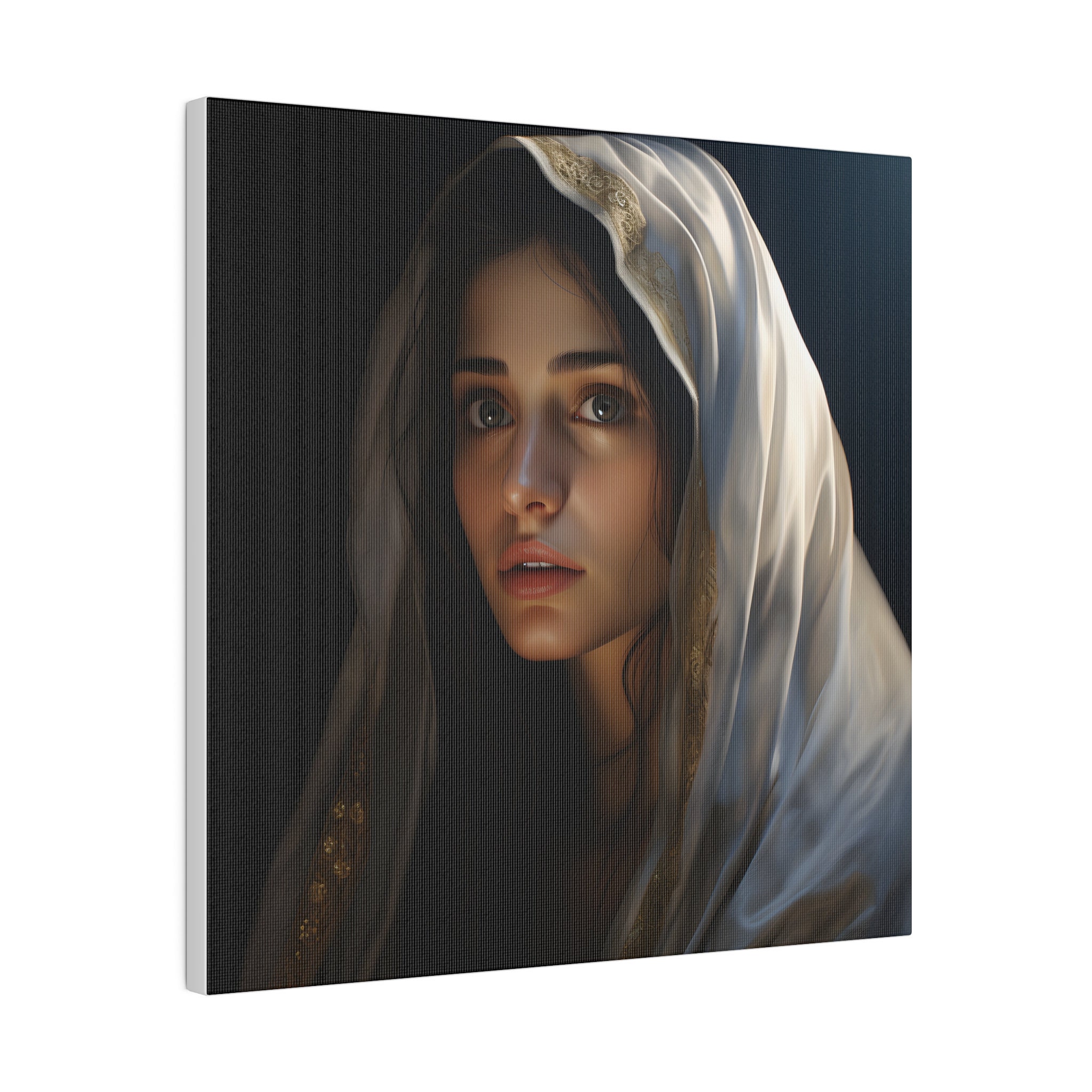 Blessed Virgin Mary Wall Art Modern Eco-friendly Canvas, Mother Mary ...