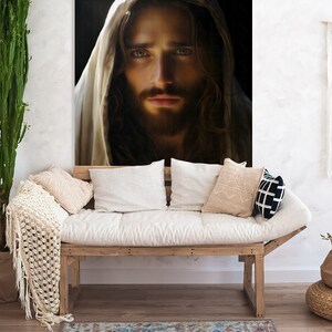 Stunning Jesus Christ Portrait Art Digital Download Jesus - Etsy