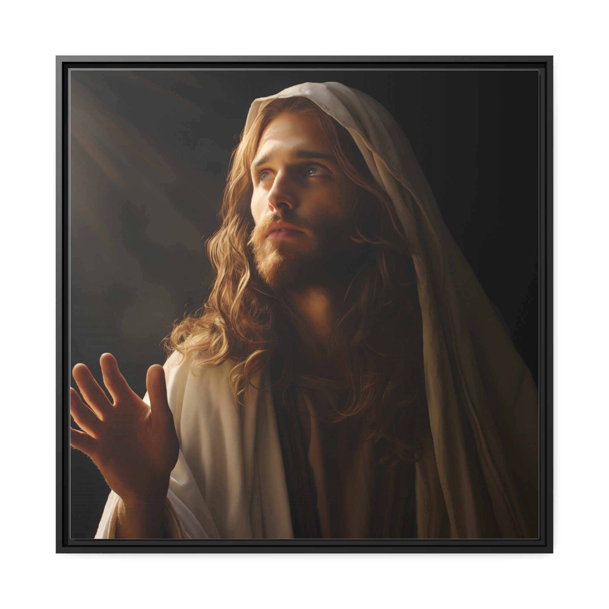 Stunning Jesus Christ Wall Art Eco-friendly Frame & Canvas, Jesus Art ...