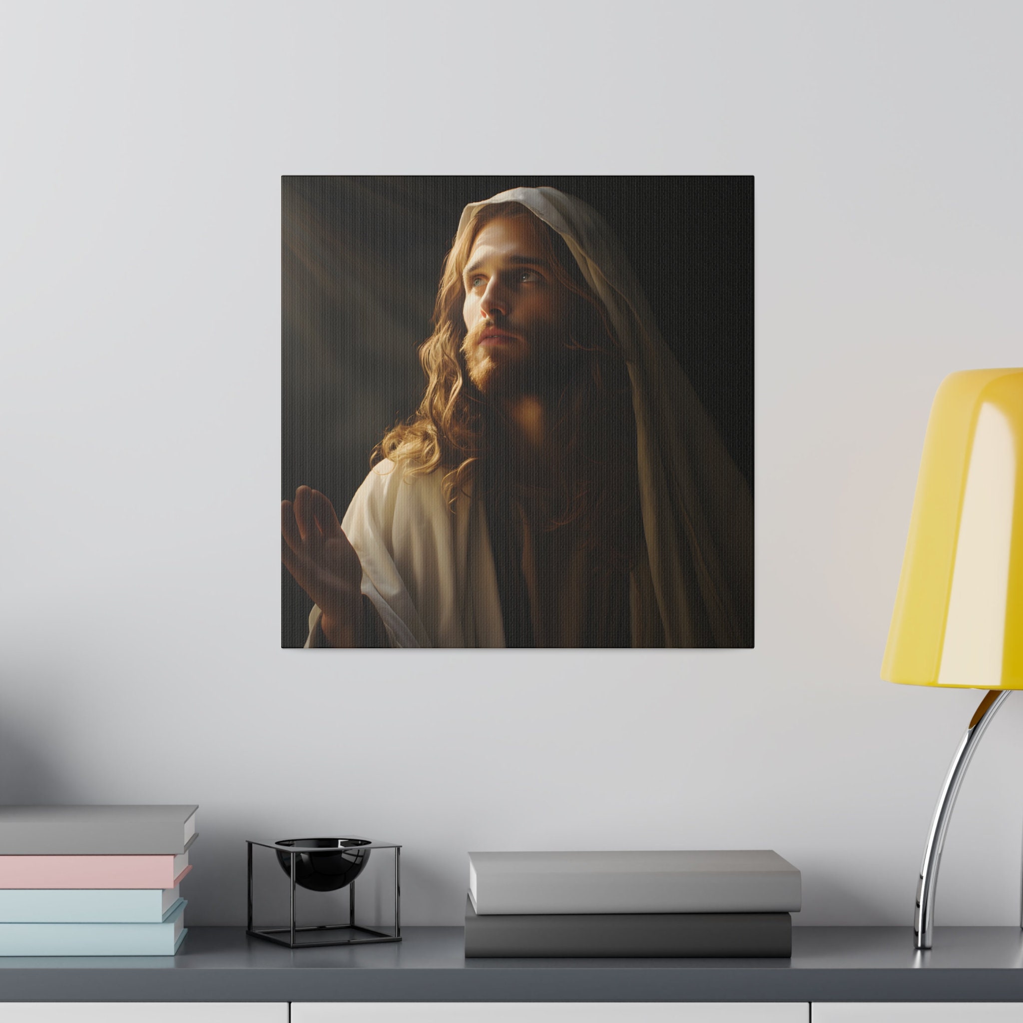 Stunning Jesus Christ Wall Art Eco-friendly Canvas Jesus Art - Etsy
