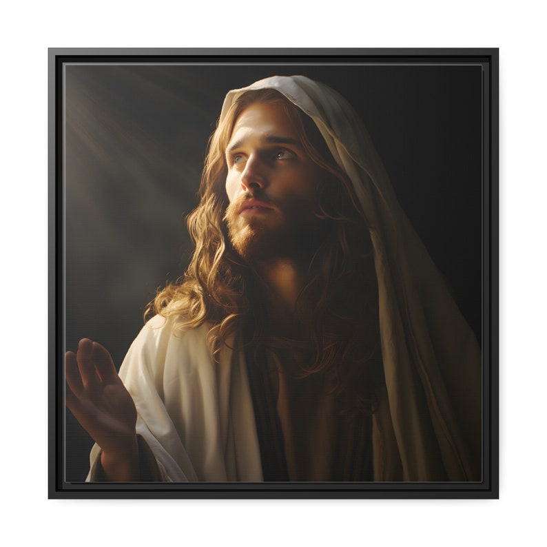 Stunning Jesus Christ Wall Art Eco-friendly Frame & Canvas, Jesus Art ...