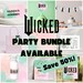 Wicked Movie Activity Sheet: Wizard of Oz Party Game (digital Download ...