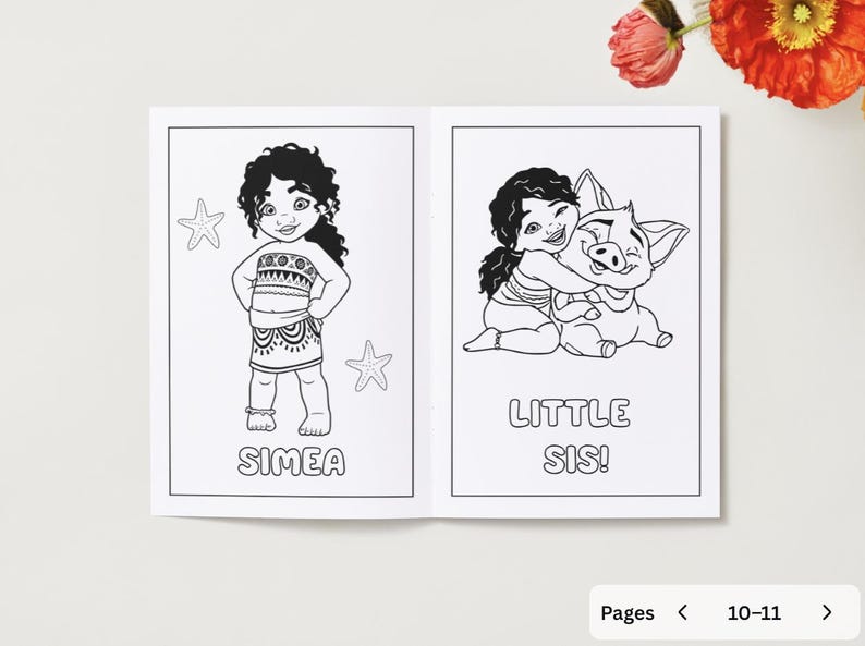 Moana 2 Colouring Book Printable | 16 Moana Coloring Sheets | Kids ...