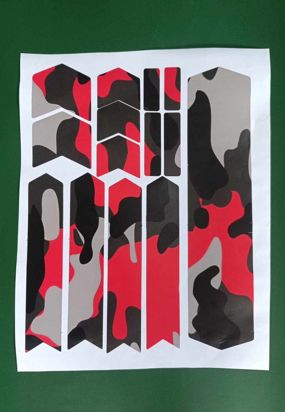 Bicycle Frame Protector Decals Set 14 Pcs / Mtb Protection Guard ...