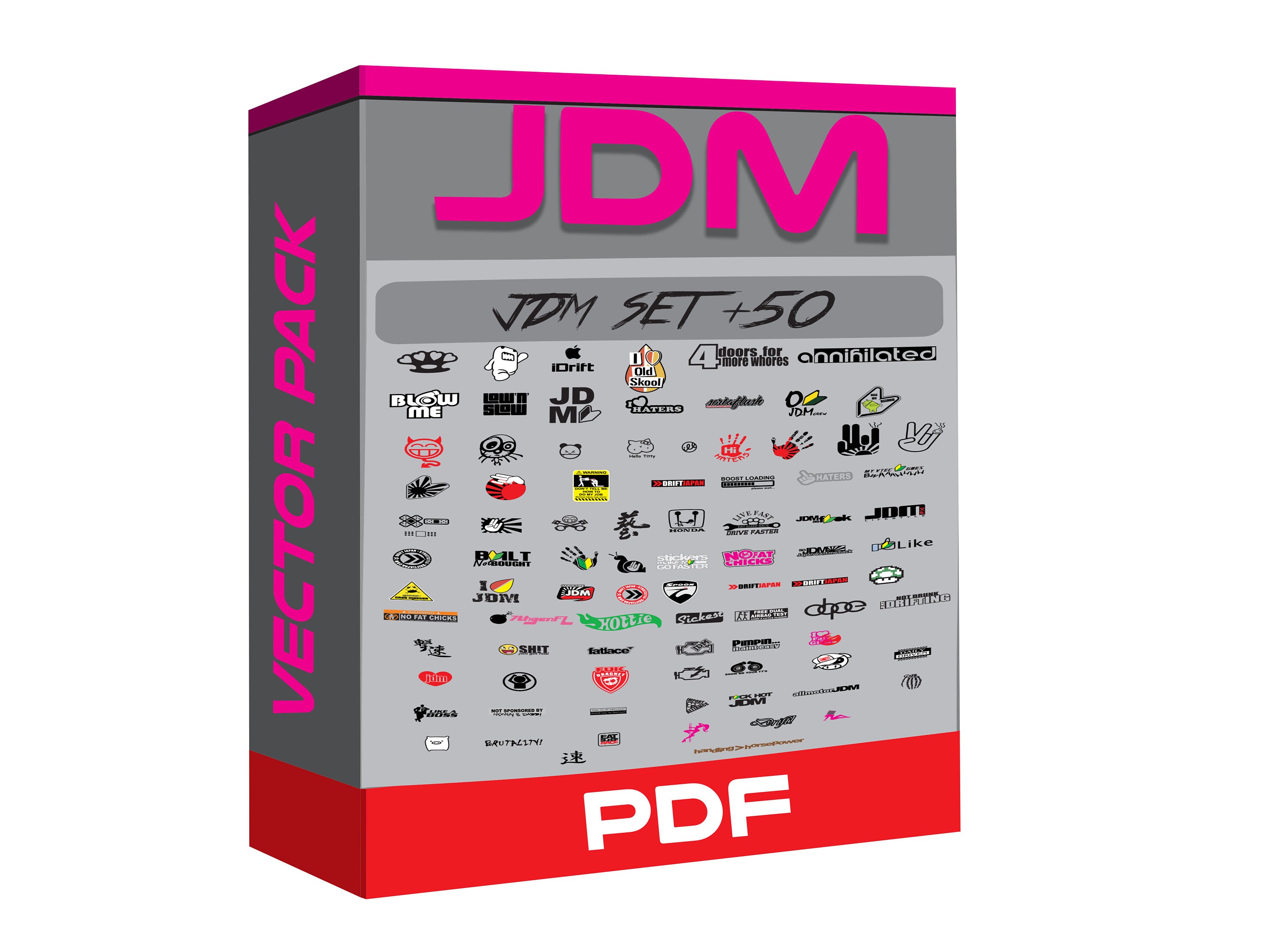 JDM Vector Pack - Etsy