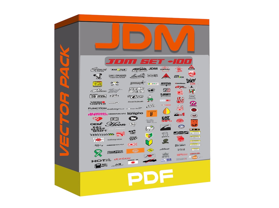 JDM Vector Pack - Etsy