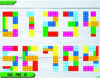 Number Wall Poster Wall Art, Minimalist, Bold, Block, Numbers - Etsy