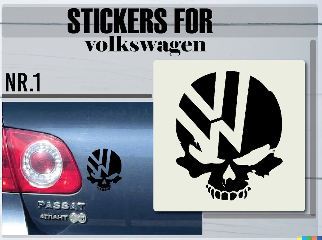 Volkswagen Decal Sticker - Etsy