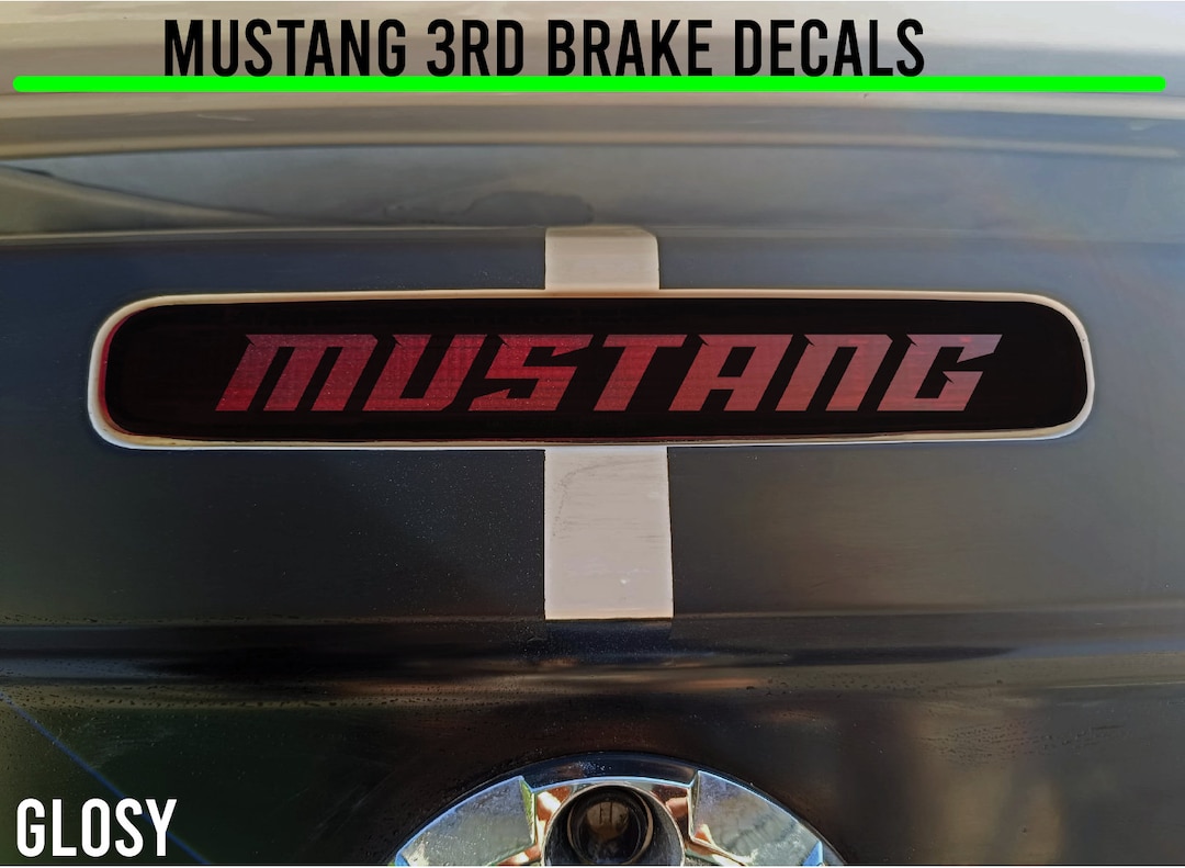 Third Brake Light Sticker for Mustang 2005-2009 - Etsy