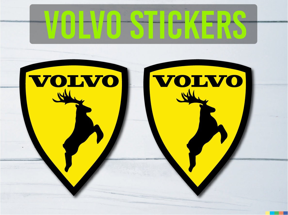 Volvo Stickers, Volvo Elk Stickers - Etsy
