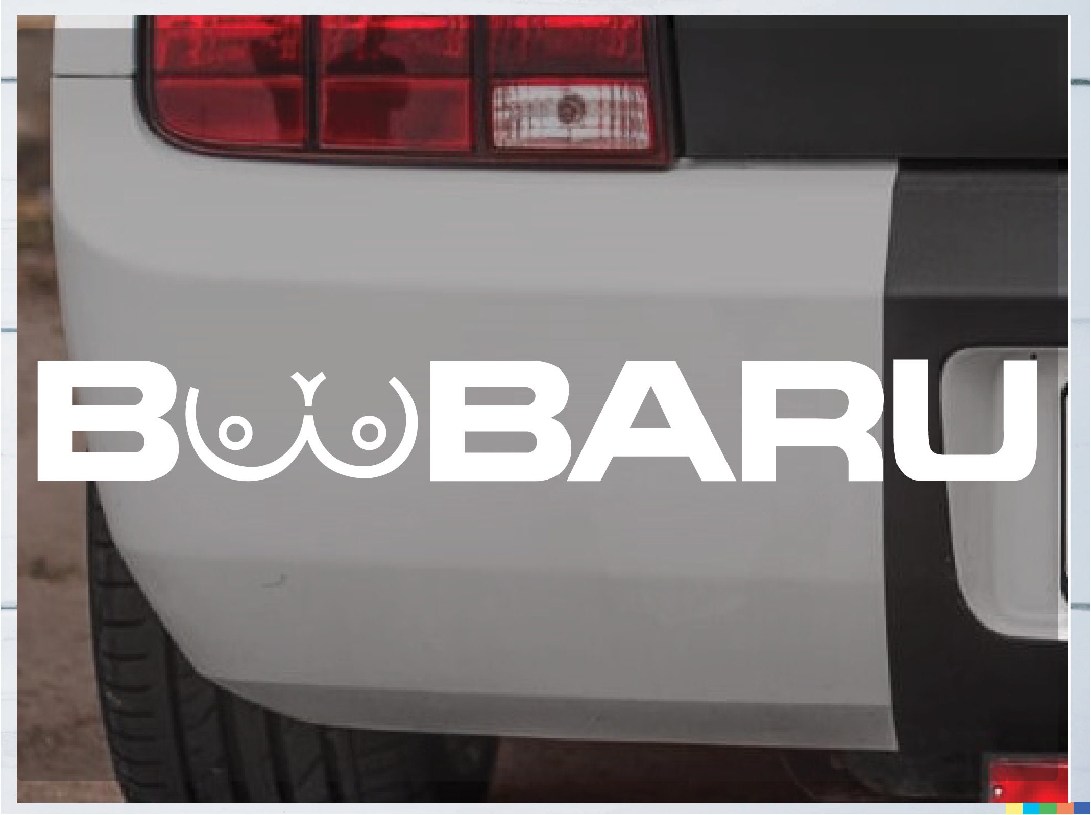 Boobaru Decal Sticker - Etsy