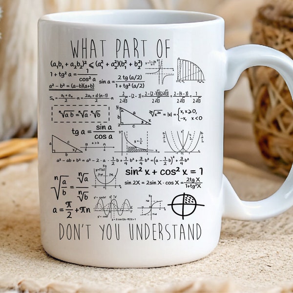 Math Mug - Etsy