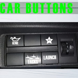 Blank Car Button Decal, Eject Passenger Button Decal - Etsy