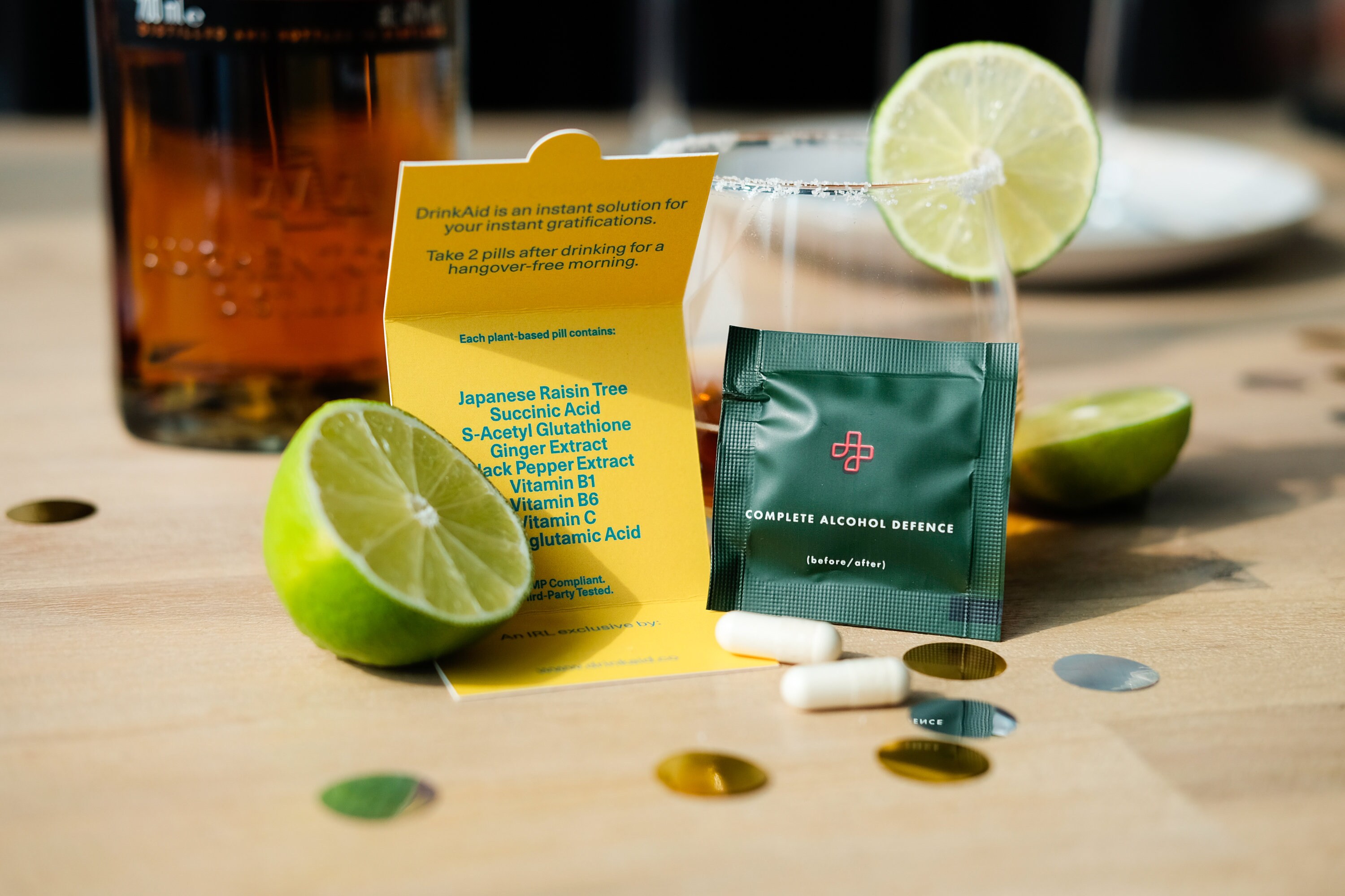 5x Drinkaid Wedding Favours. Anti-hangover Supplements (w/ Customizable ...