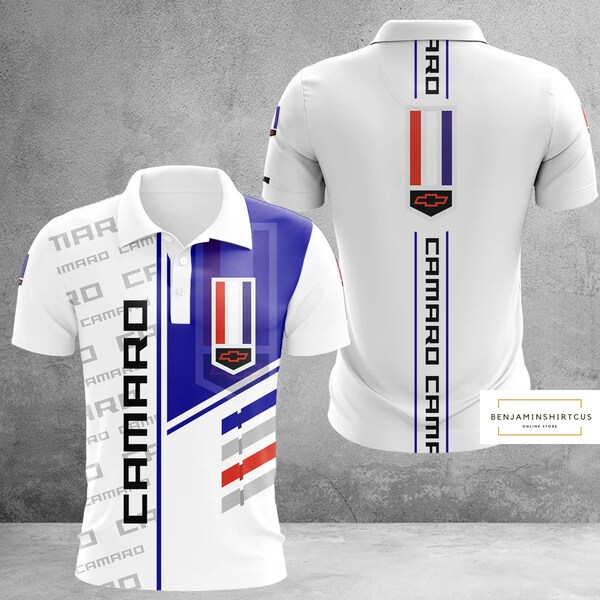 Chevrolet Polo Shirt - Etsy