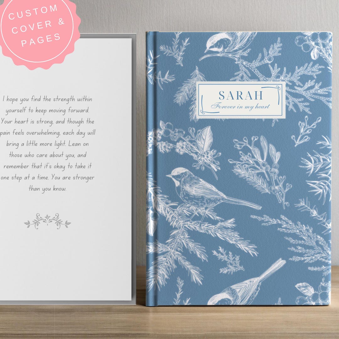 Grief Diary Gift Grief Gift to Cope With Loss of Loved One Memories of ...