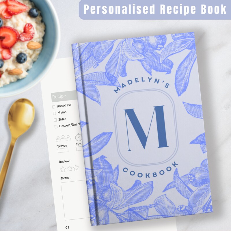 Personalized Cookbook - Etsy