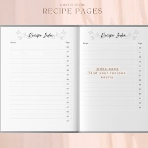 Personalized Baking Recipe Book Cute Custom Bake Recipes Gift Bread ...
