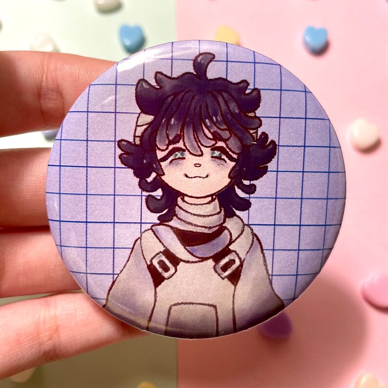 Identity V Buttons - IDV Male Survivor Pin Badges - Postman Prisoner ...