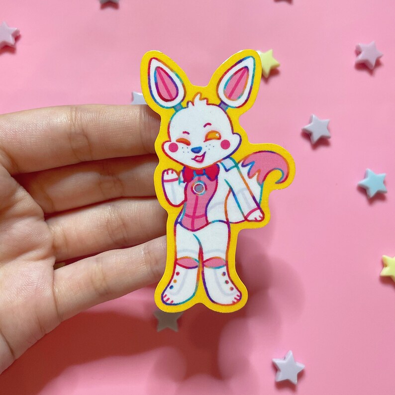 FNAF Sister Location Animatronic Stickers Five Nights at Freddy's SL ...