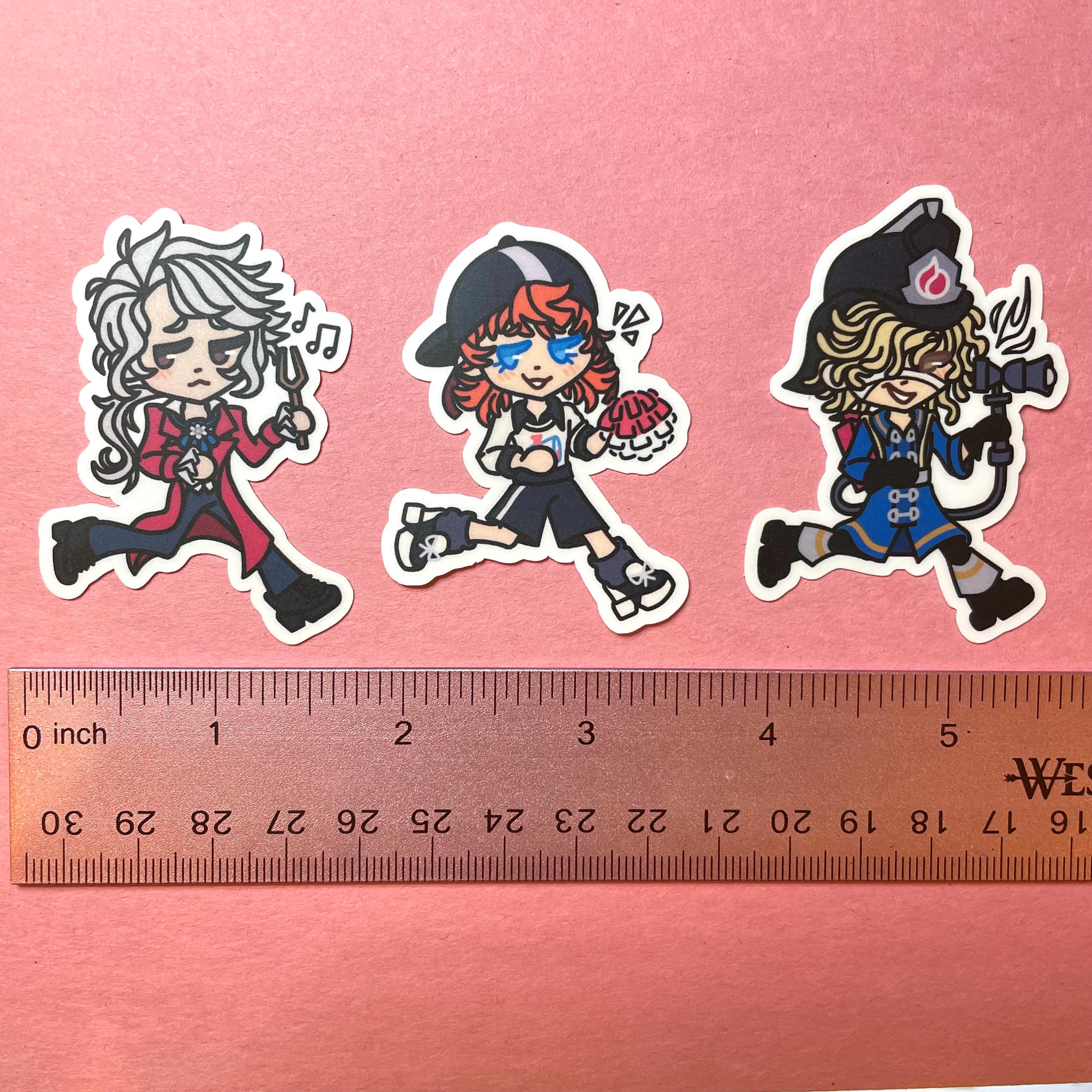 Identity V Stickers - IDV Survivor Chibi Characters Vinyl Matte ...