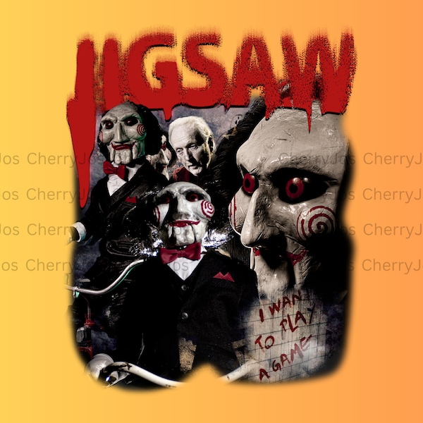 Jigsaw Character Svg - Etsy