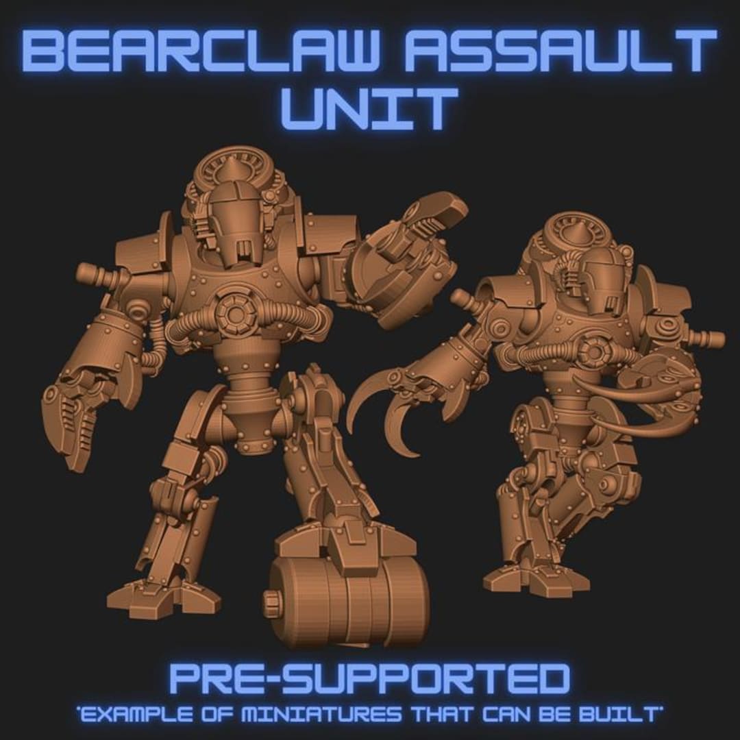 Bear Claw Kit - Proxy Models for Horus Heresy Miniatures - Etsy