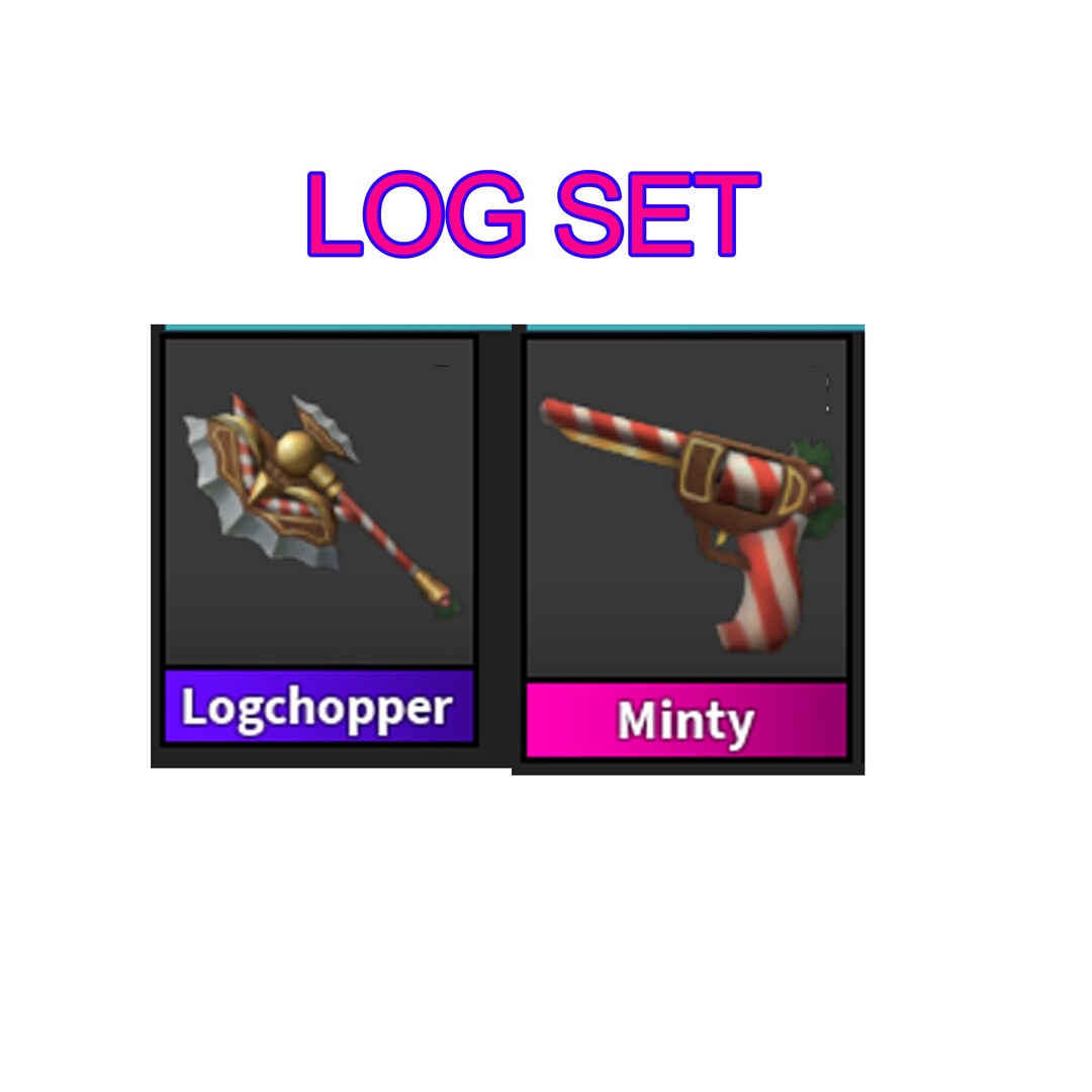 MM2 Log Set Murder Murder Mystery 2 Logchopper and Minty - Etsy