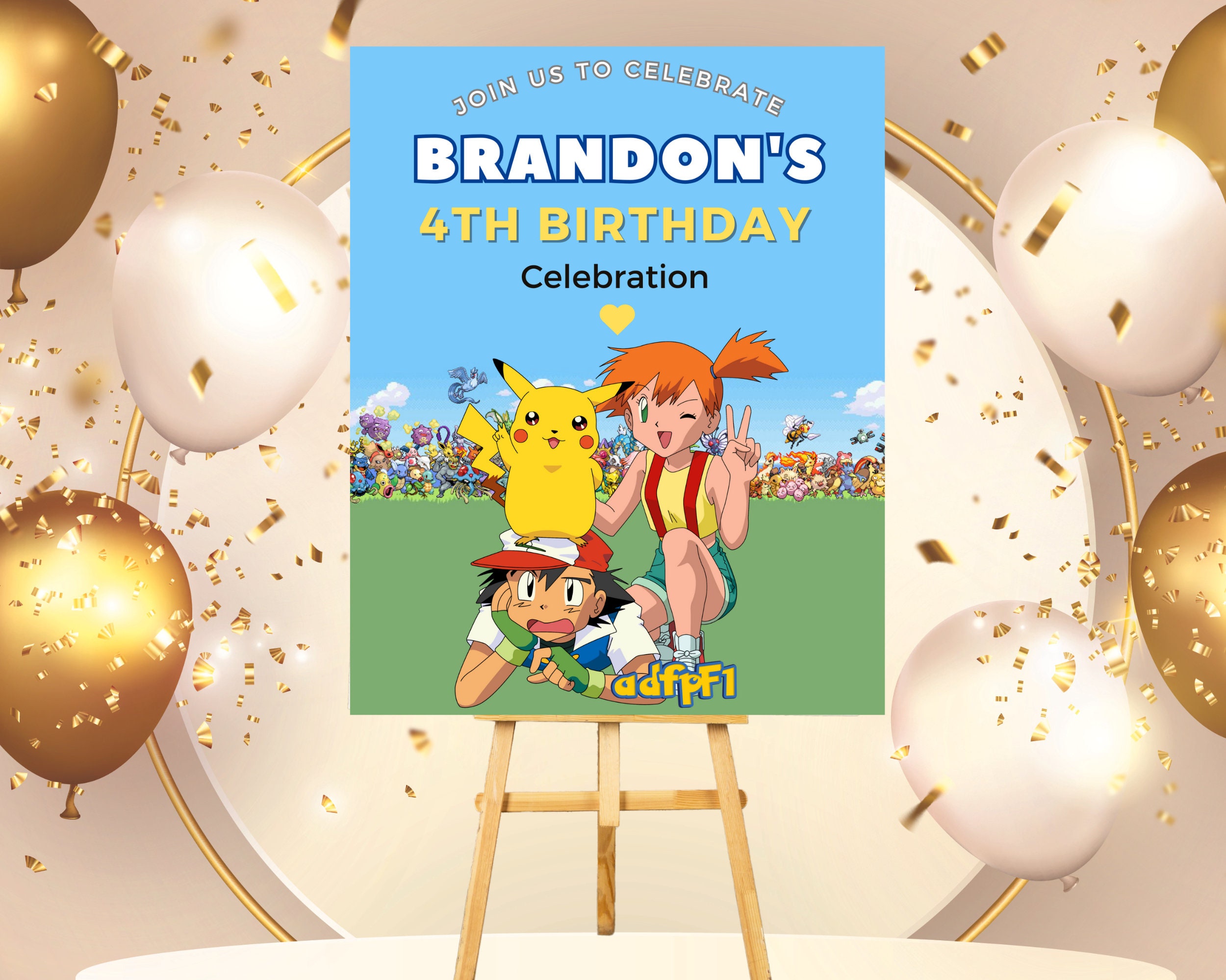 Editable Pikachu Birthday Invitation Digital Pikachu Evite Editable in ...